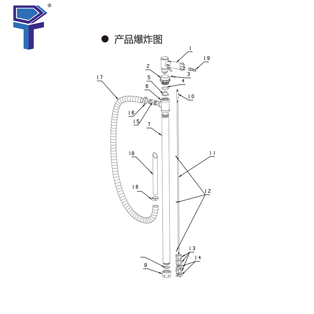 Custom IMPA No.591667 Piston Type Pneumatic Drum Pumps TD-67 Suppliers ...